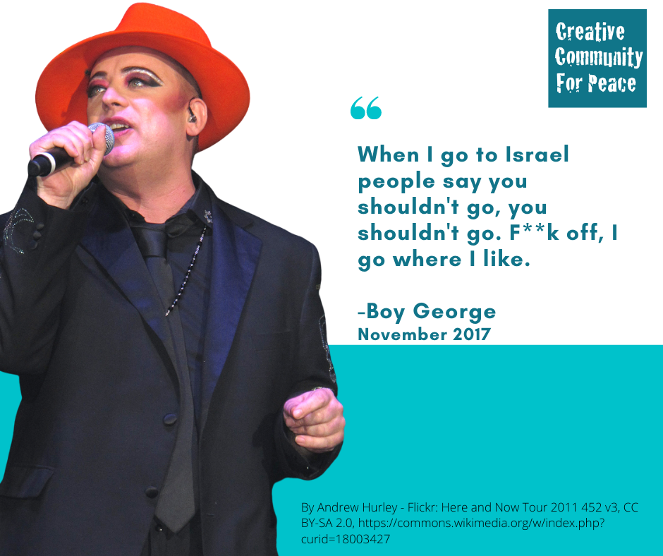Boy George - Creative Community for Peace