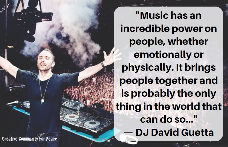 David Guetta – Creative Community for Peace