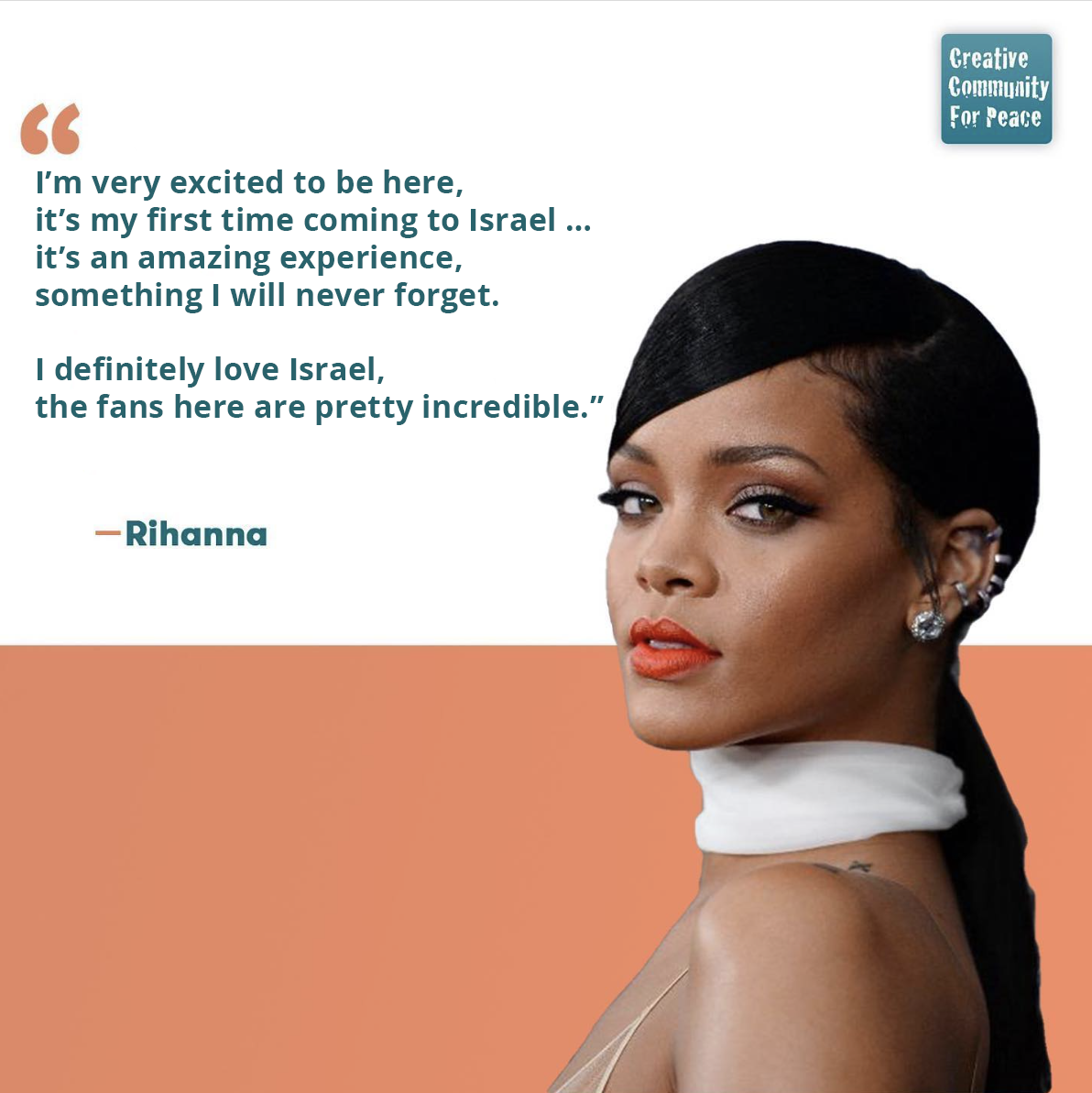 Rihanna - Creative Community for Peace