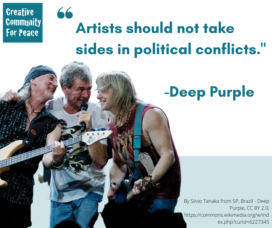 Deep Purple - Creative Community for Peace