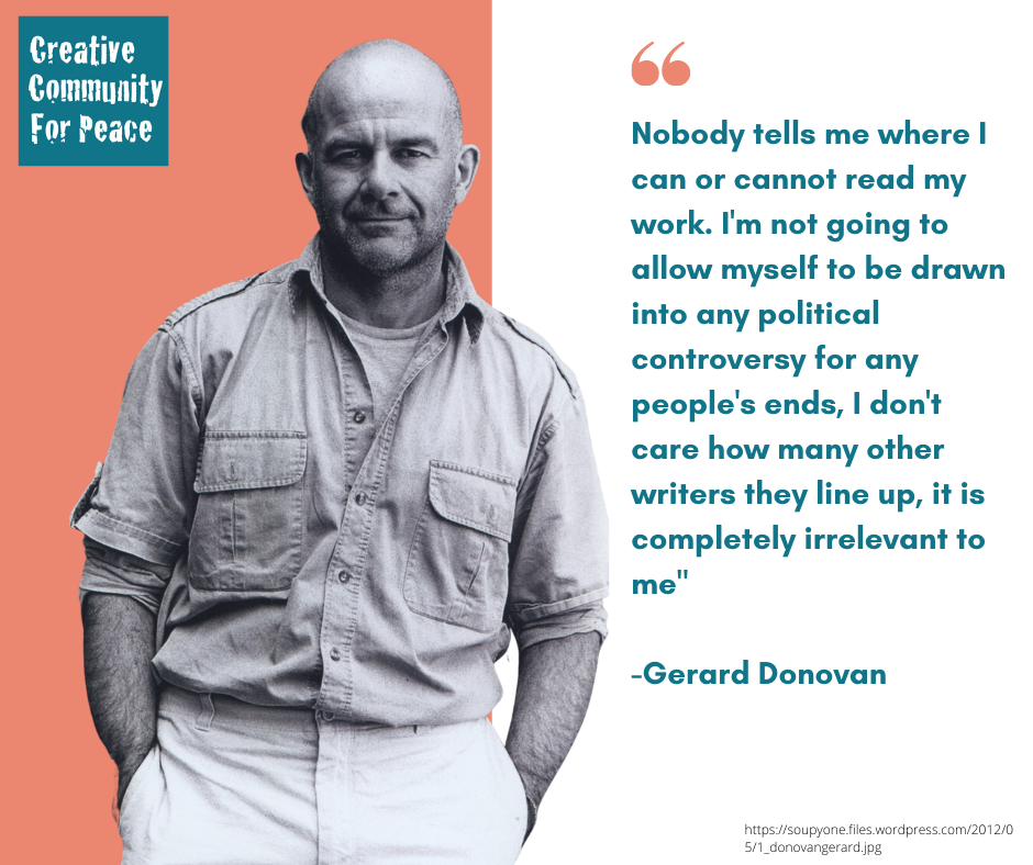 Gerard Donovan - Creative Community for Peace